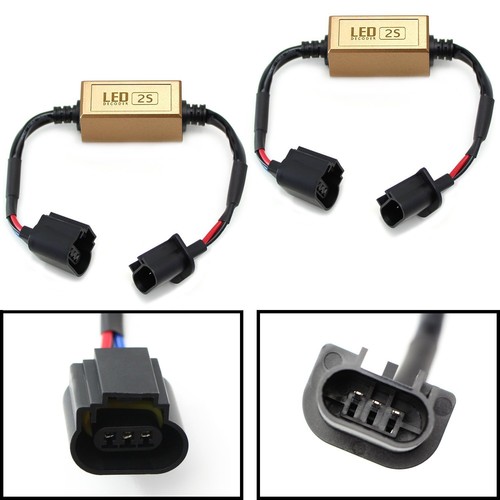 H13 9008 LED Headlight Canbus Error Free Anti Flicker Resistor ...