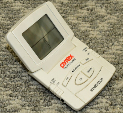 Pyrex Professional Programmable Digital Meat Timer Magnetic - (NO PROBE ...