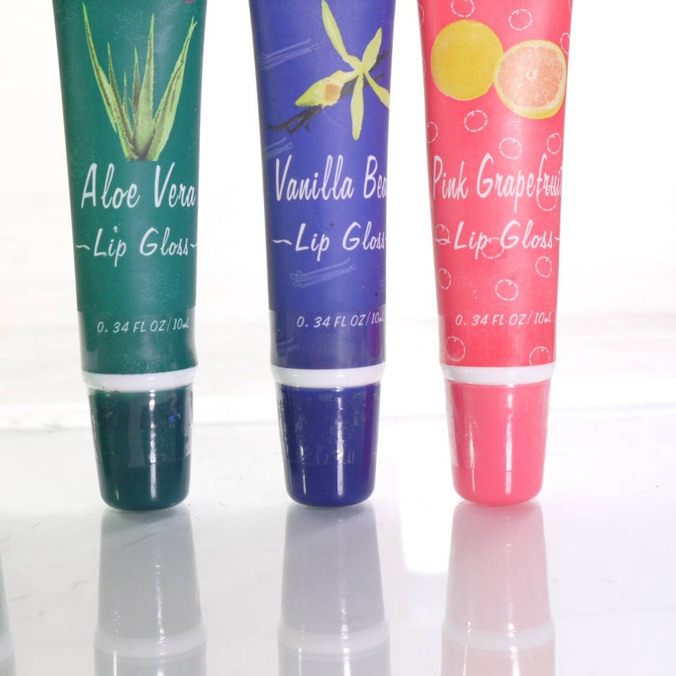 14 Lip Gloss Assortment of 7 Flavors and you will get 2 items of each ...