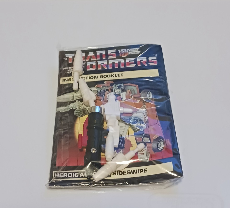 Transformer G1 Sideswipe - Reissue KO - Open Box - Stickers Applied ...