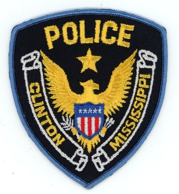 MISSISSIPPI MS CLINTON POLICE NICE OLD VINTAGE SHOULDER PATCH SHERIFF ...