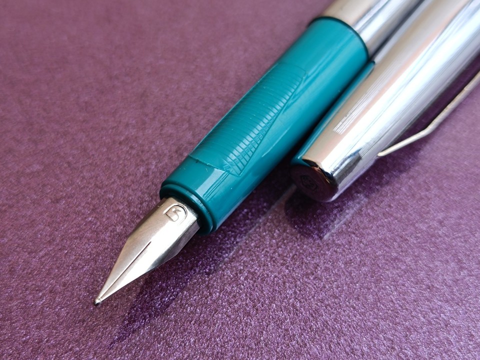 1980 Vintage Fountain Pen, Retro Ink Pen, Gold Filled Nib, Ink Pen ...