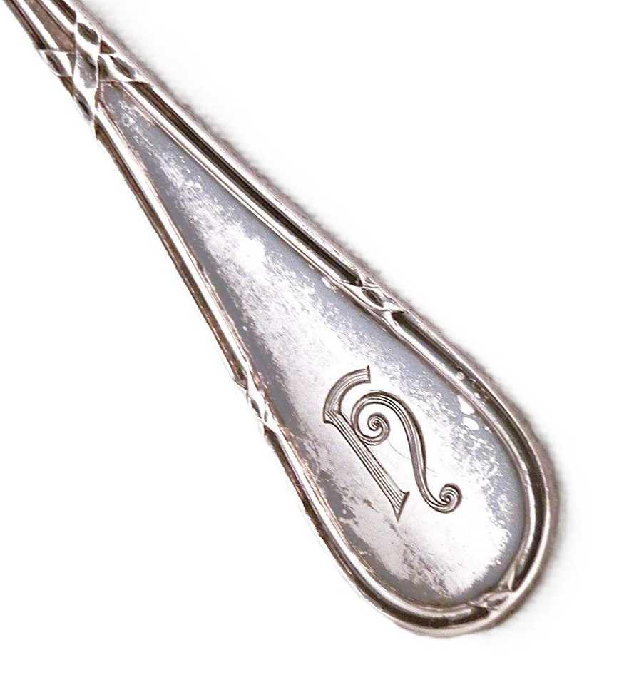 Vintage 800 SILVER Long Pickle Olive Long Handle Fork 32 Grams | eBay