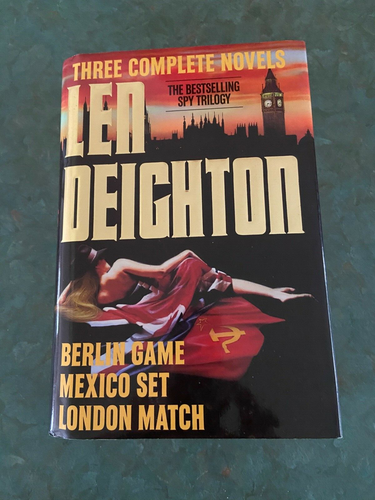 Len Deighton Spy Trilogy: Berlin Game, Mexico Set, London Match | eBay ...