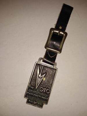 Vintage Estate Find VOTO Manufacturing Co. Watch Key Fob Equipment Oh ...