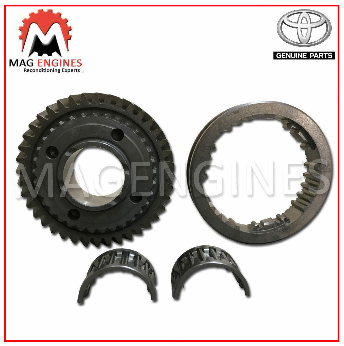 33336-42020 GENUINE OEM 5TH GEAR REPAIR KIT 41 TEETH 3Pc - MATRIX ...