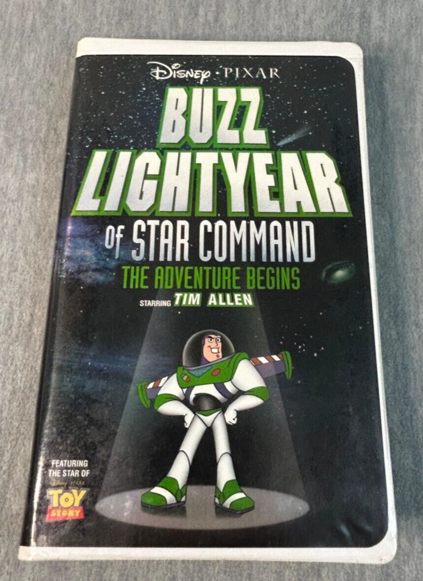 Buzz Lightyear Of Star Command The Adventure Begins Vhs