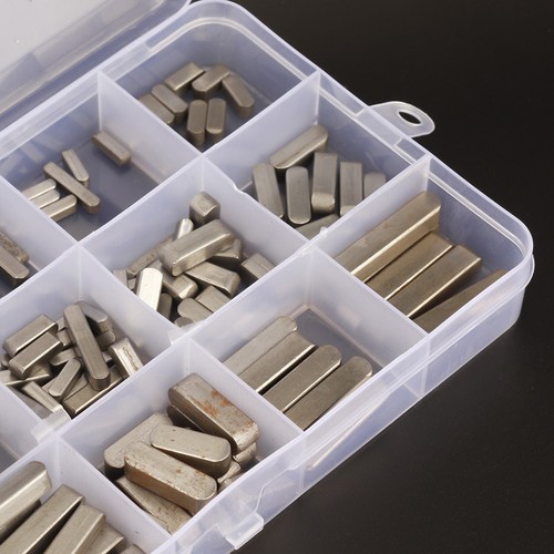 NEW 140PCS Professional Parallel Drive Shaft Key Round Ended Feather ...