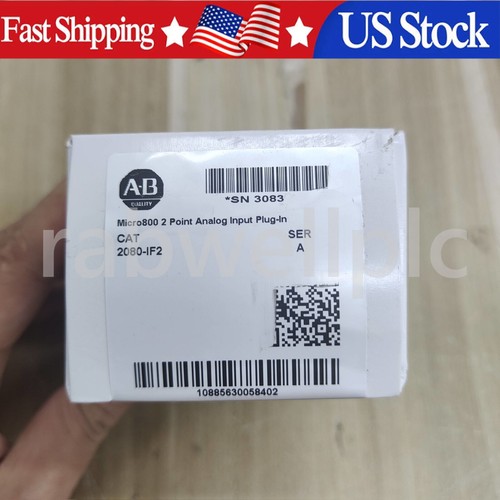 AB Free Shipping 2080-IF2 Micro800 2 Point Analog Input Plug-In 1 Year ...