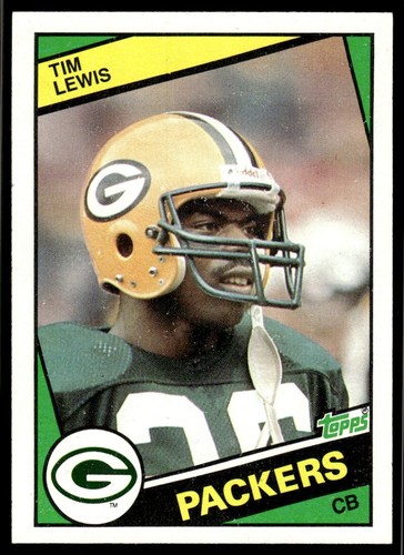1984 Topps Football Tim Lewis RC Green Bay Packers #271 | eBay