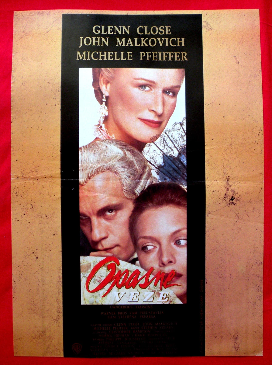 Dangerous Liaisons 1988 Movie Poster