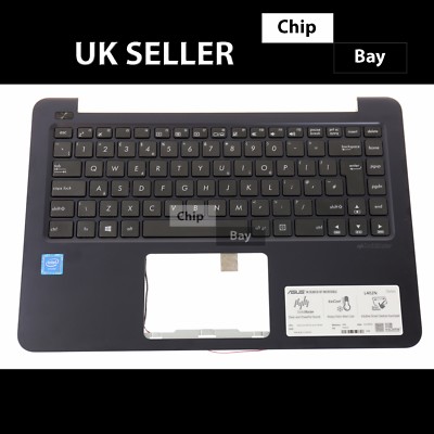 ASUS L402N Palmrest Top Base Cover Keyboard Dark Blue 13NB0V53AP0301 ...