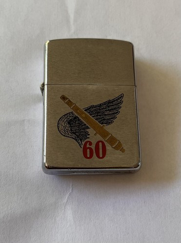 ZIPPO de collection 1988 - Militaire 60e Régiment D’artillerie | eBay