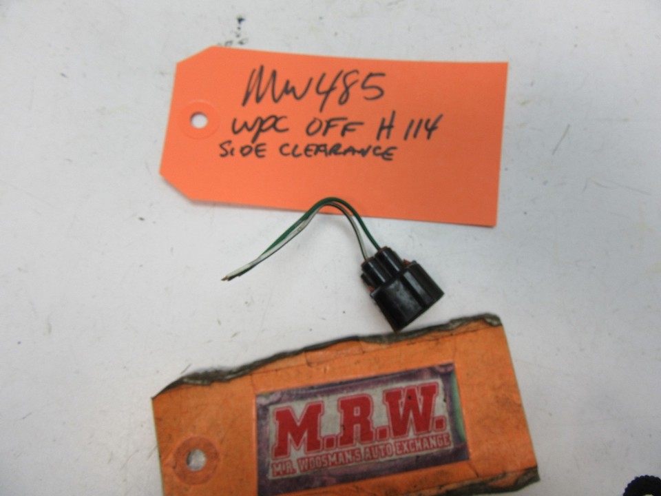 HEAD LIGHT BULB SOCKET LAMP WIRE PLUG CONNECTOR SIDE CLEARANCE for 00 ...