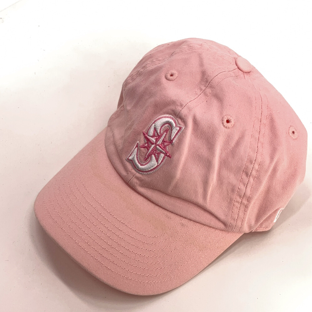 Seattle Mariners Pink Cotton Hat Pink Logo New Era Women's Safeco Promo ...