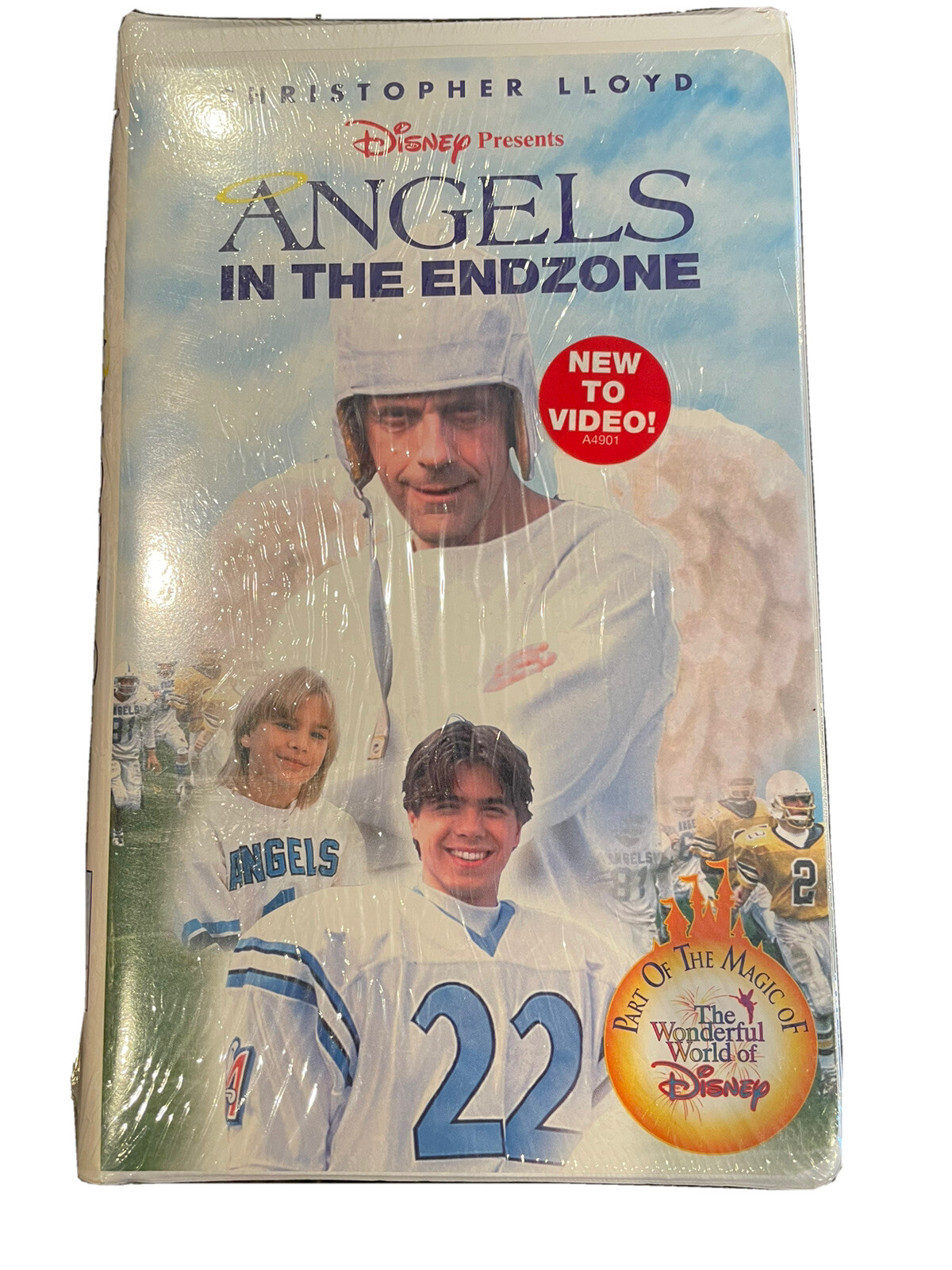 Angels in the EndZone (VHS 1998) Christopher Lloyd Walt Disney Home ...