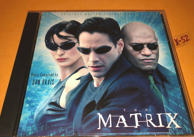 The Matrix CD soundtrack Don Davis score Keanu Reeves Carrie Anne Moss ...