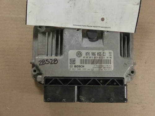 VOLKSWAGEN JETTA 1.4L ECU ECM COMPUTER 07K 906 055 CJ | eBay