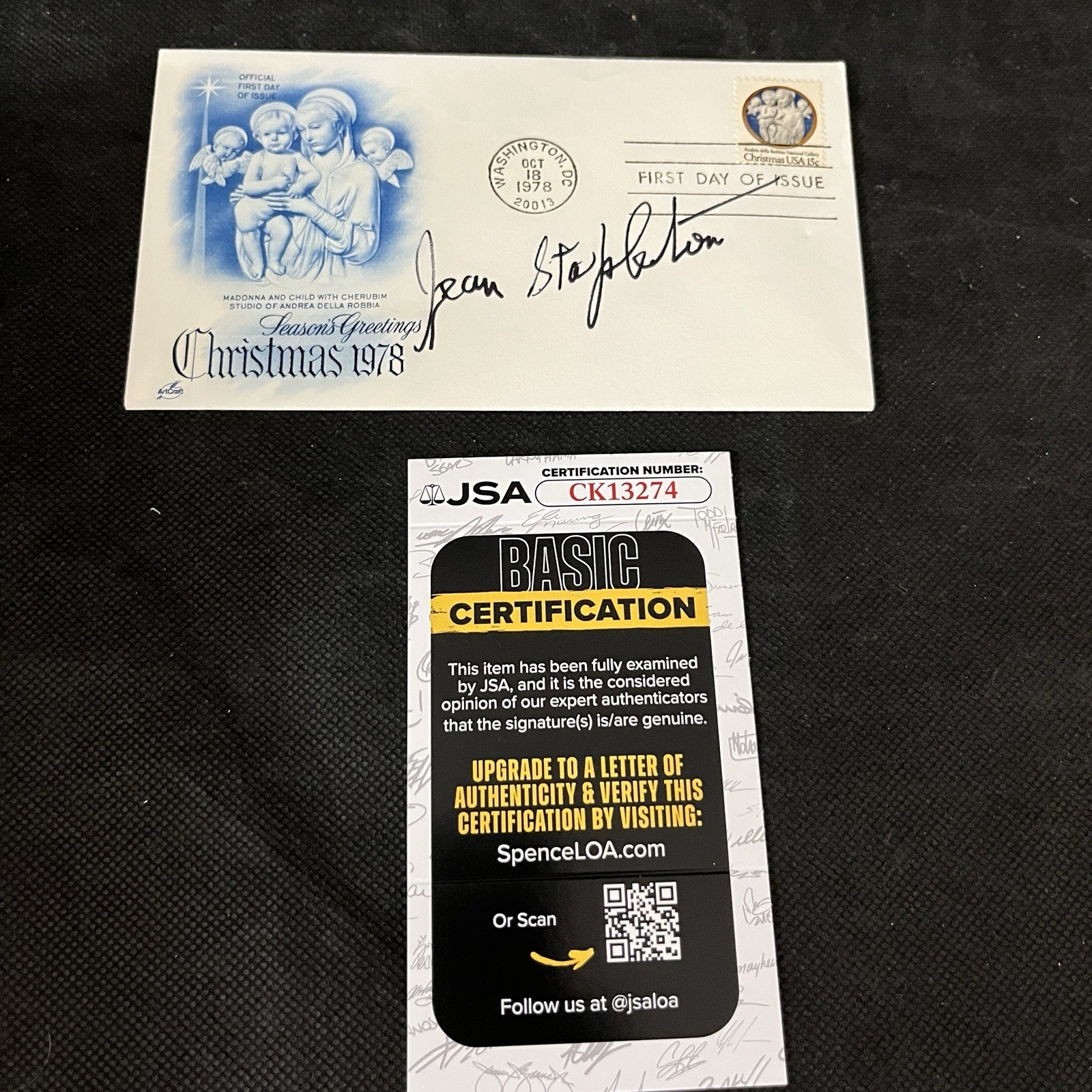 Jean Stapleton Signed 1st Day Issue JSA Certified All In The Family 2 | eBay