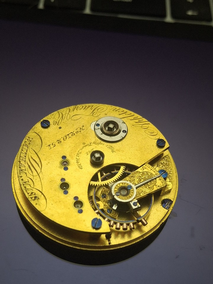 16 Size 15 Jewel Waltham Appleton Tracy Model 1860 Circa 1866 | eBay