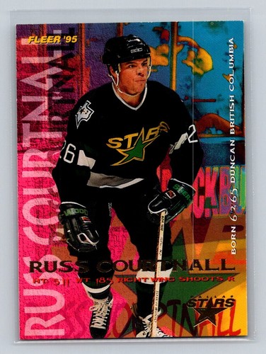 1994-95 Fleer #48 Russ Courtnall Dallas Stars | eBay