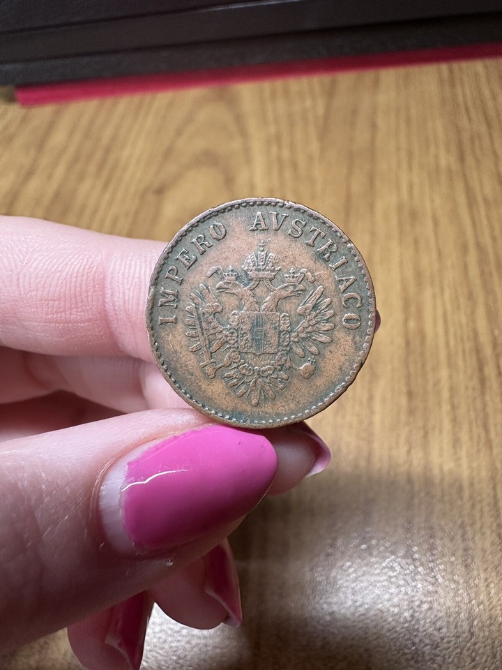 ANTICA MONETA IMPERO AUSTRIACO 5 CENT 1852 MILANO AF | eBay