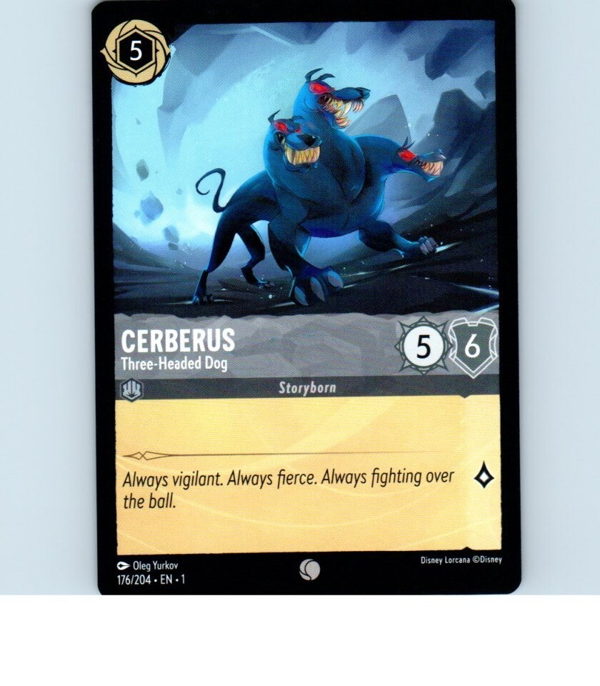Cerberus 176/204 Disney Lorcana Card Single | eBay