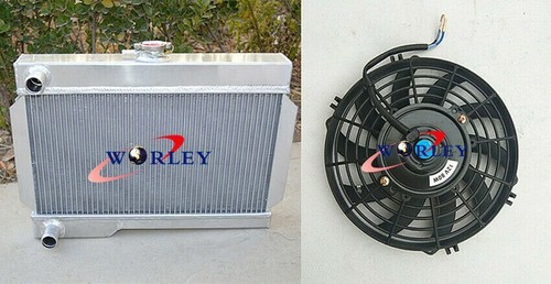 All Aluminum Radiator + FAN for 1962-1974 Rover MG MGB GT NIB MT 1963 ...