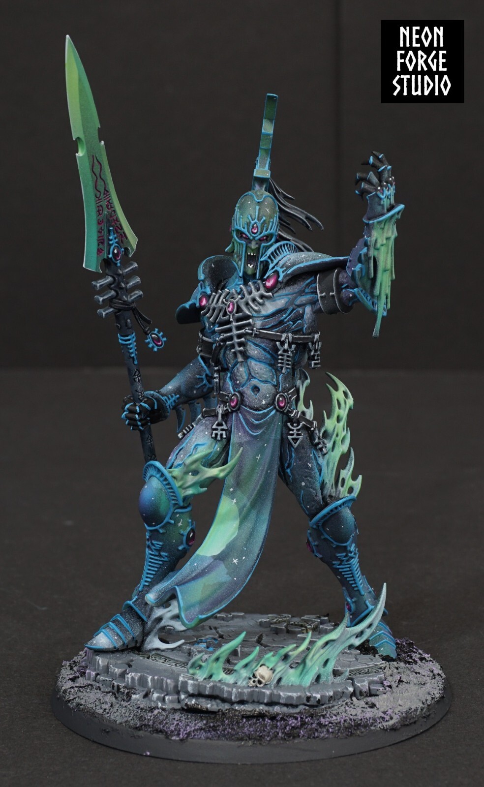 WH40K Eldar Army Commission Avatar of Khaine Banshees Rangers Farseer ...