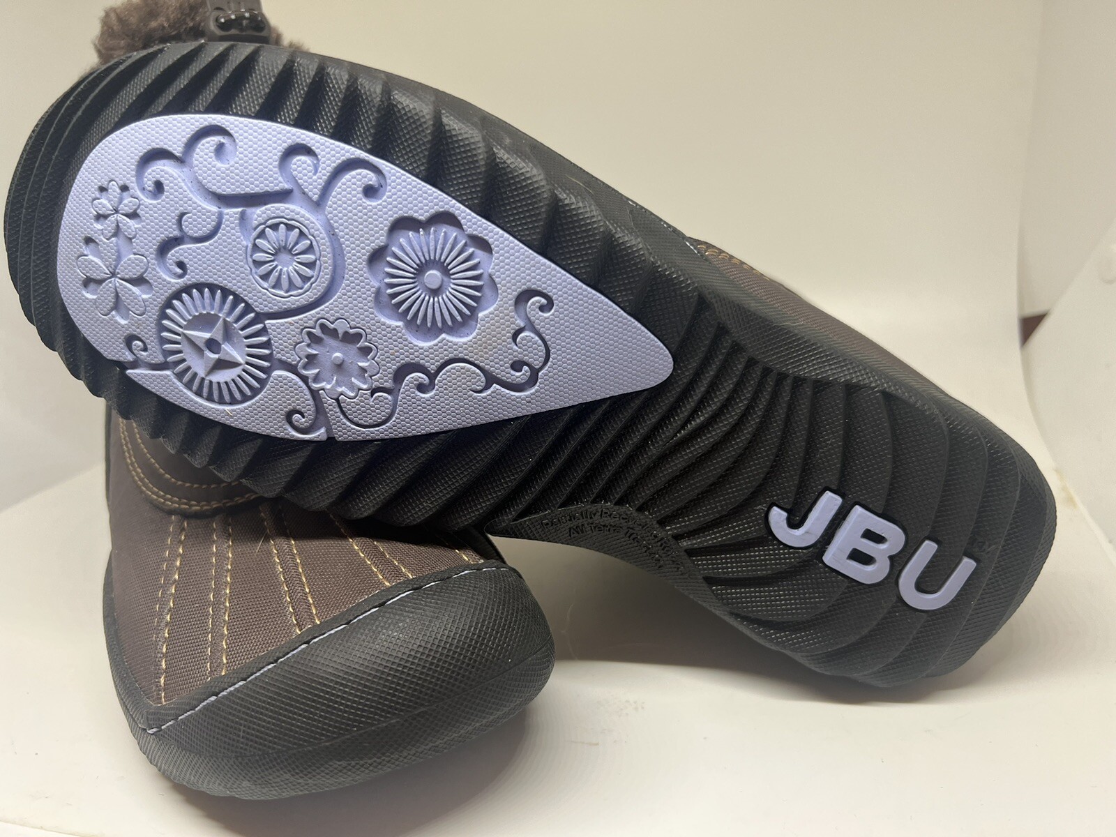 JBU by Jambu Pullman Women's Size 9 Shoes Brown Vegan Faux Fur Cold ...