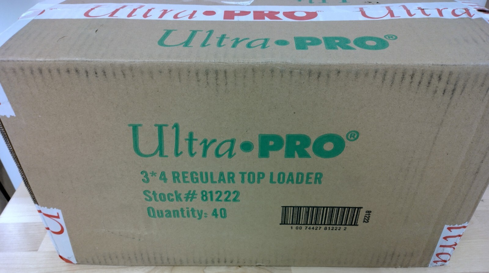 Case of 1000 Brand New Ultra Pro Top Loaders with sleeves 791743224555 ...