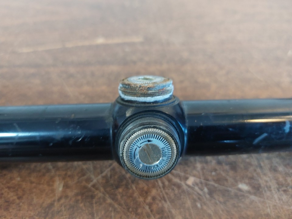 TASCO 3-12x40 RIFLE SCOPE Missing Turret Caps | eBay