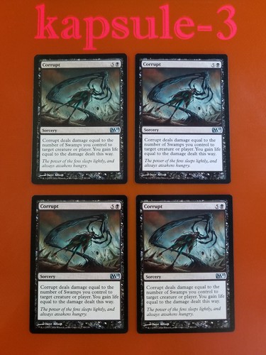 4x Corrupt | M11 Magic 2011 | MTG Magic Cards | eBay