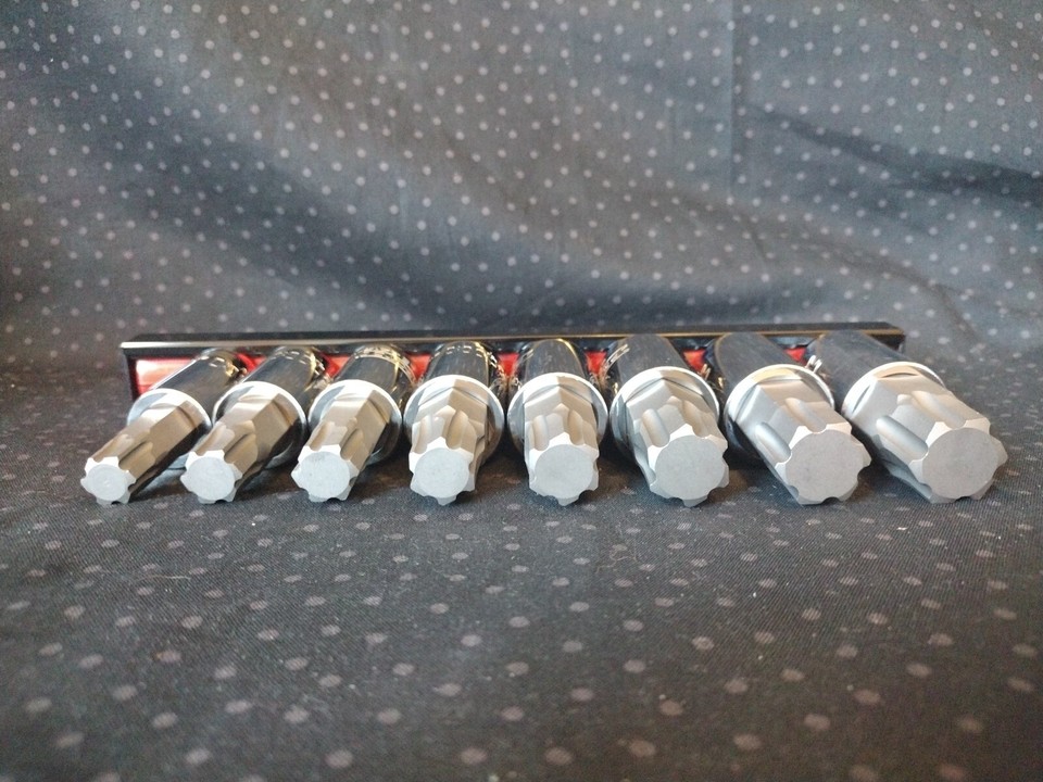 Proto J5441R8MM 8 Piece 1/2" Drive Advanced Hex Bit Socket Set - MM | eBay