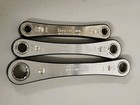 3 Craftsman tools ratcheting box end set 3/8 7/16 1/2 9/16 5/8 3/4 usa ...