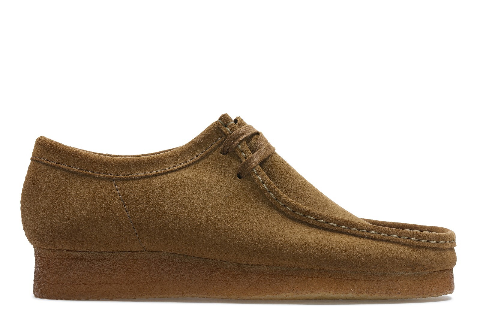 NEW MENS CLARKS ORIGINALS WALLABEE LIMITED EDITION COLA TAN SUEDE LOW ...