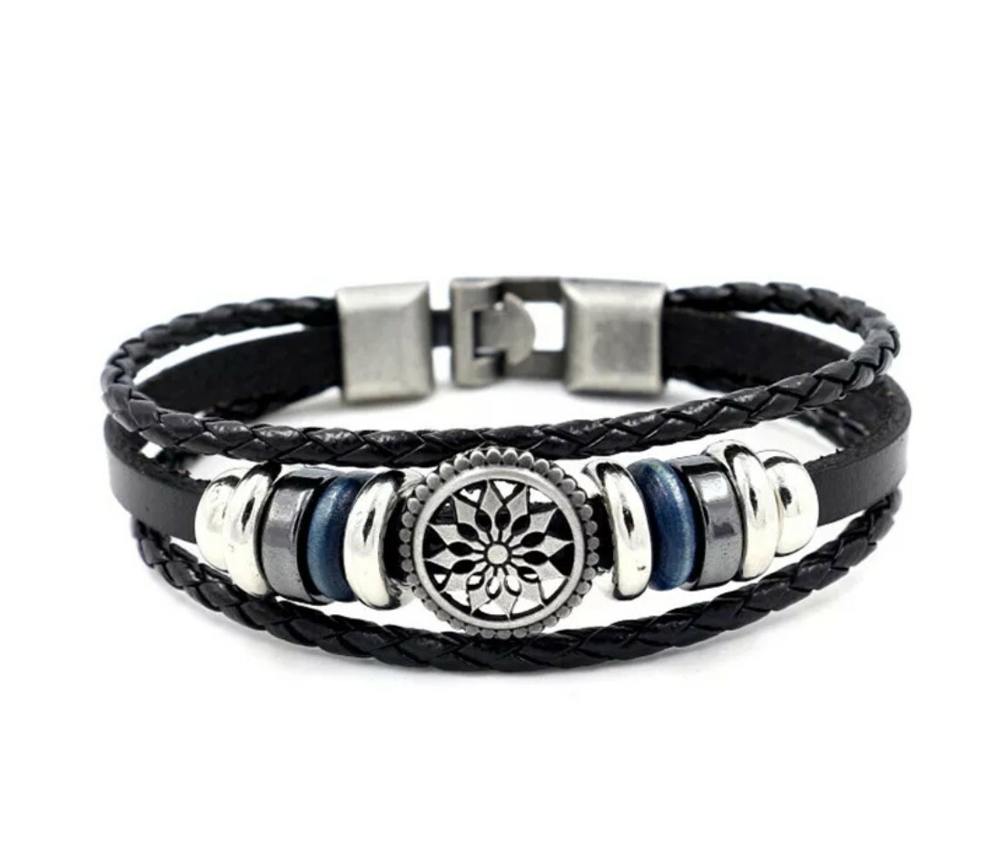 Islamic Wristband Eid Gift Ramadan Allah Quran Adjustable Leather ...