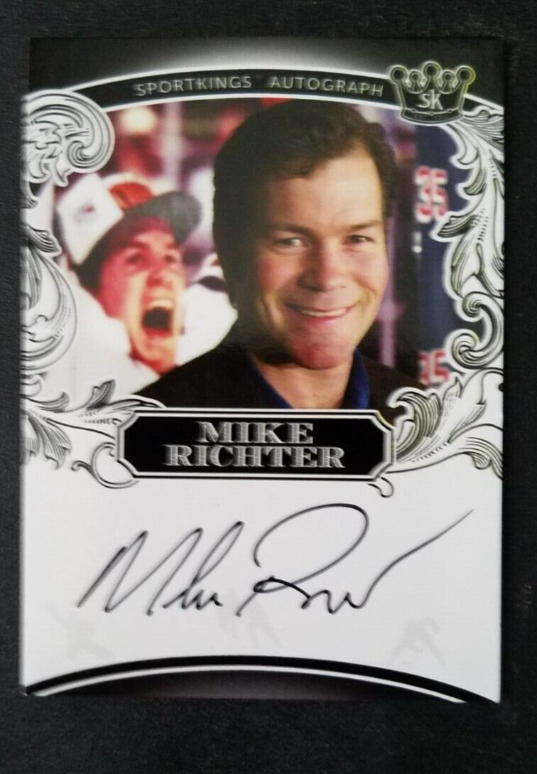 Mike Richter 2020 Sports Kings Autograph #A60 New York Rangers A5 | eBay