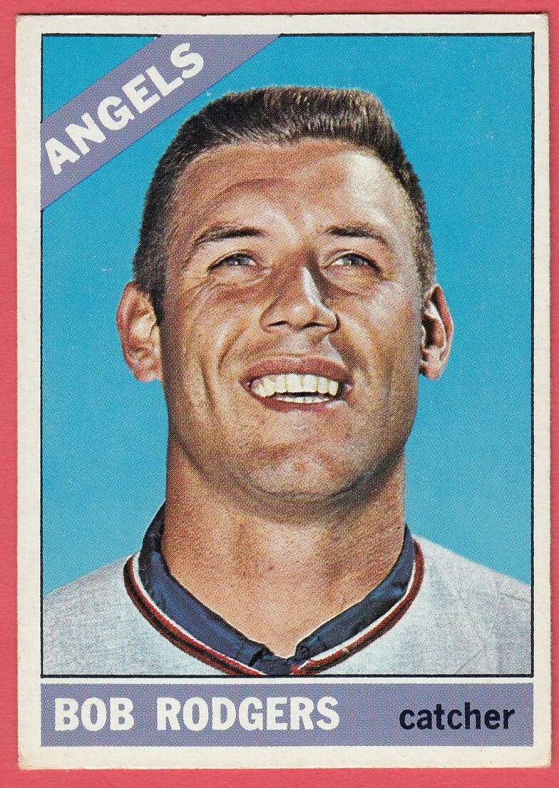 1966 Topps # 462 Bob Rodgers -- Angels -- Box 118-491 | eBay