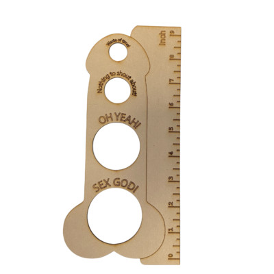 Hen Do Willy Ruler Penis Measuring Stick Willie Adult Joke Party Fun ...