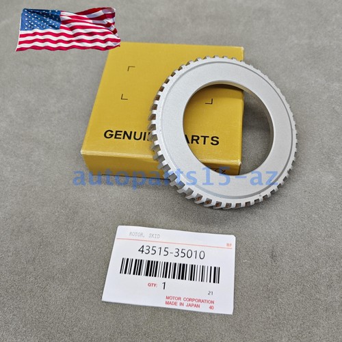 OEM 43515-35010 ABS ROTOR WHEEL SPEED SENSOR FRONT TONE RING For TOYOTA ...