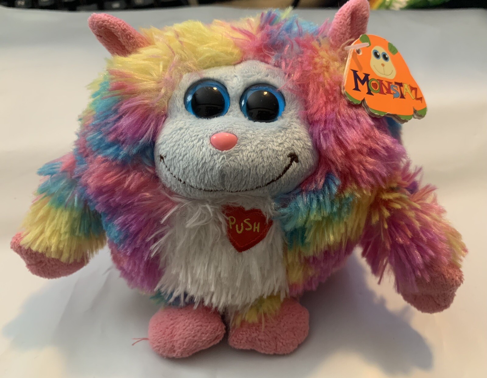 Willy 2013 Ty Beanie Monstaz Medium 8in Friendly Monster With Sound ...