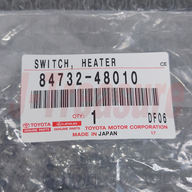 TOYOTA HIGHLANDER ACU20L 01-07 Genuine Heater Blower Switch 84732-48010 ...