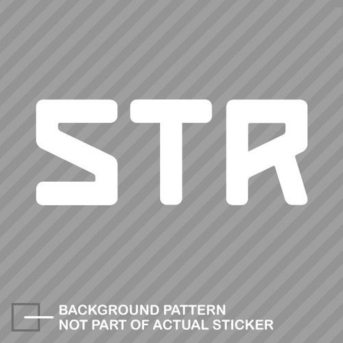 STR Save The Ring Sticker Decal Vinyl Nurburgring | eBay