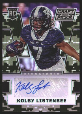 2016 Prizm DP Camo Kolby Listenbee RC Auto /199 Buffalo Bills #261 | eBay