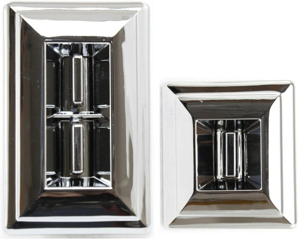 Chrome Power Window Switch Pair – 2-Pack for Chevy, GMC, Pontiac Models ...