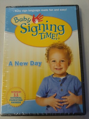 Baby Signing Time! Vol. 3: A New Day (DVD, 2008) Sign Language Rachel ...