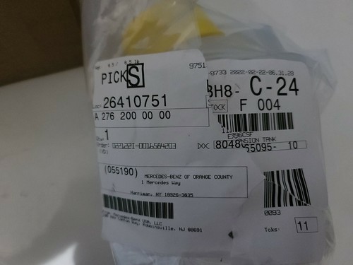 MERCEDES OEM GLS450 Turbo Turbocharger Intercooler-Expansion Tank ...