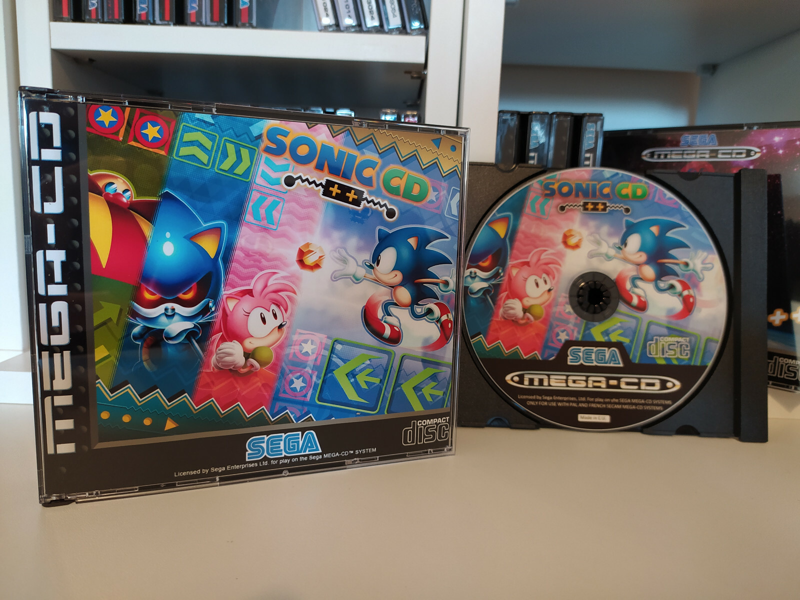 Sonic CD SEGA Mega-CD - Prix - Photo - Présentation
