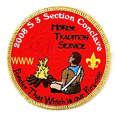 Section S-3 2008 Conclave Pocket Patch OA BSA GMY | eBay